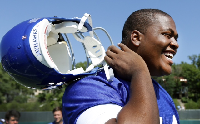 Offensive lineman Pearce Slater hasn’t returned to KU | News, Sports ...